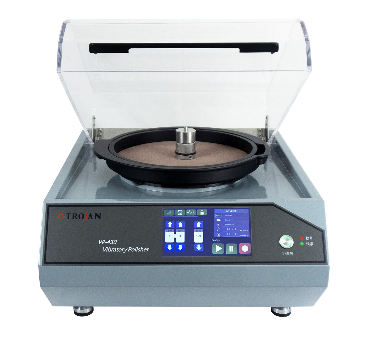 Custom VP-430 Vibratory Polisher Manufacturers, Factory - Trojan ...